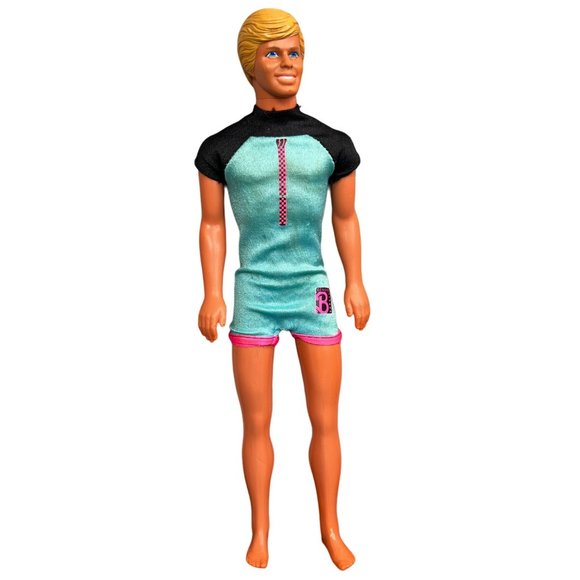 Mattel | Toys | Vintage 989 Mattel Ken Beach Blast Barbie Doll 3238 ...